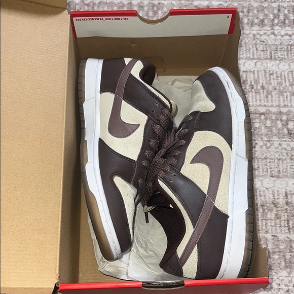 Nike | Shoes | Nike Womens Plum And Cream Dunks | Poshmark